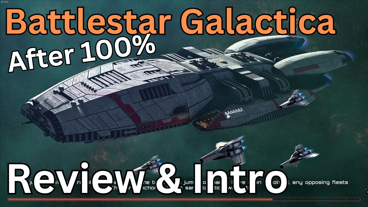 Review & Introduction after 100% Battlestar Galactica Deadlock (Let's Play THE END #296 ...