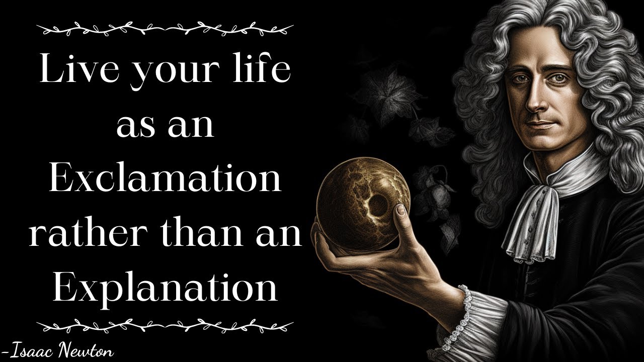 Sir Isaac Newton | Gravity, Genius, and the Glimmers of the Universe ...