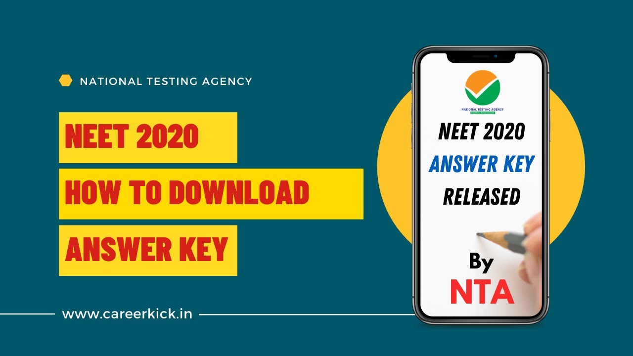 NEET 2020 Answer Key | NTA official Answer key | NEET 2020 latest news ...