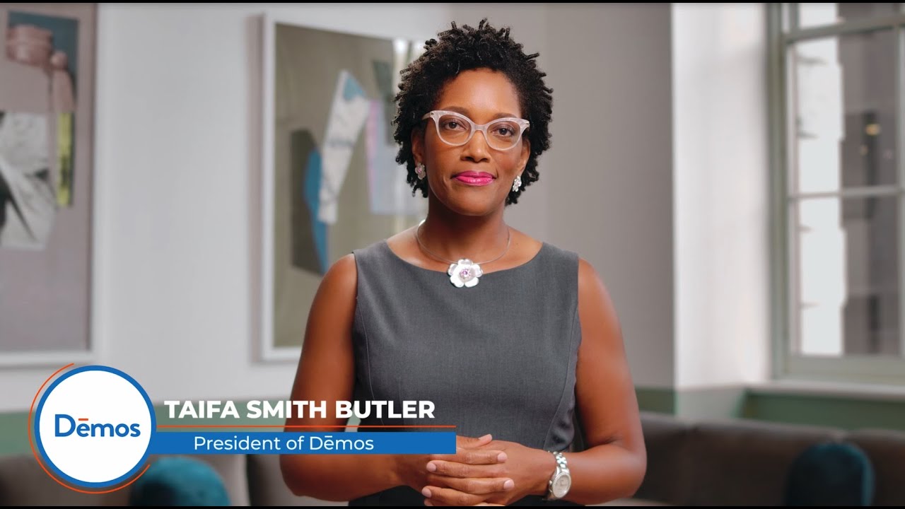 Demos President Taifa Smith Butler on Leading the Think Tank - YouTube