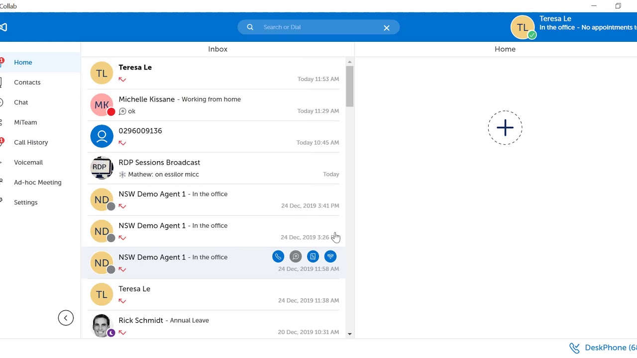 MiCollab Client - Upload Photo - YouTube