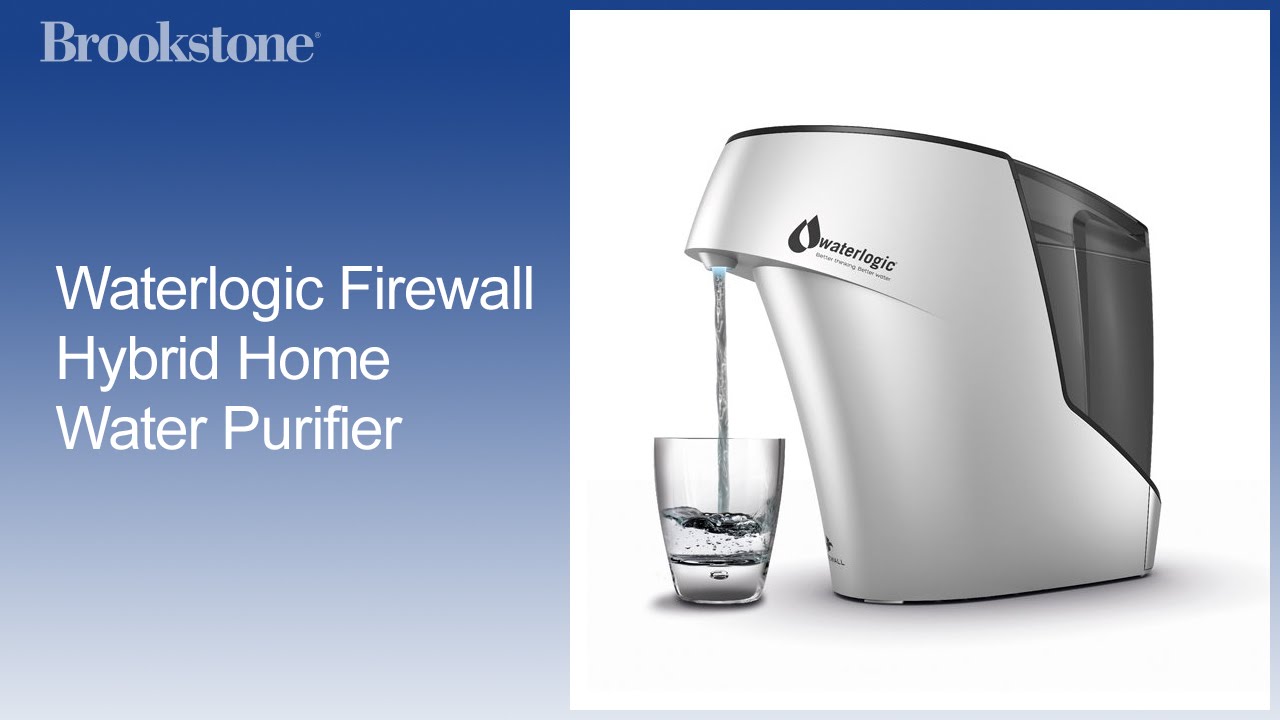 Waterlogic Firewall Hybrid Home Water Purifier - YouTube
