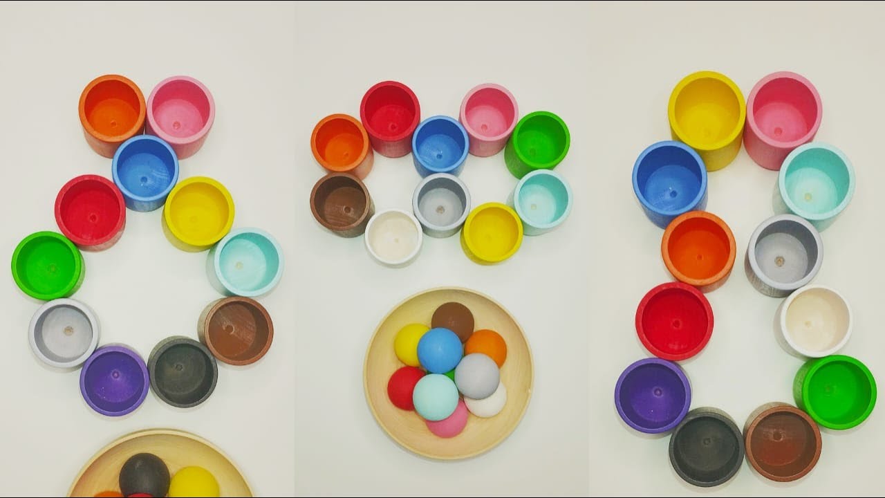 Satisfying Color Sorting - YouTube