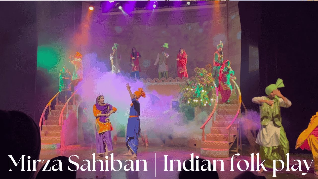 Live Theatre Experience in India 🎭 | Mirza Sahiban 🇮🇳 Punjabi Folk Love ...