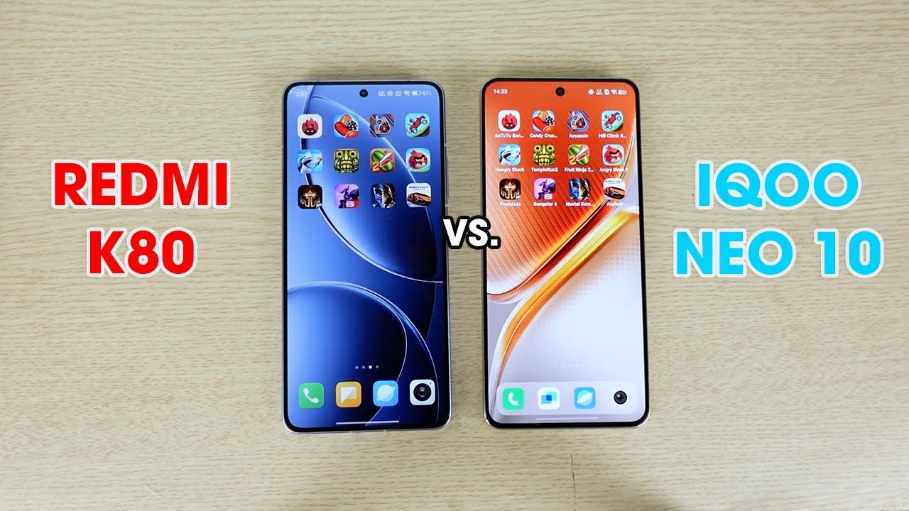 Speedtest Redmi K80 vs iQOO Neo 10: Chiếc máy nào hiệu năng tốt nhất ...