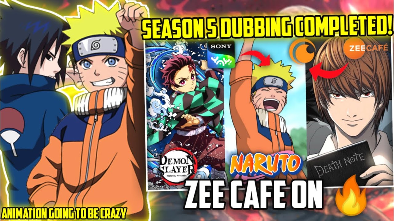 Naruto Season 5 New Episode Dubbing Completed!🤩 || Zee Cafe Totally on ...