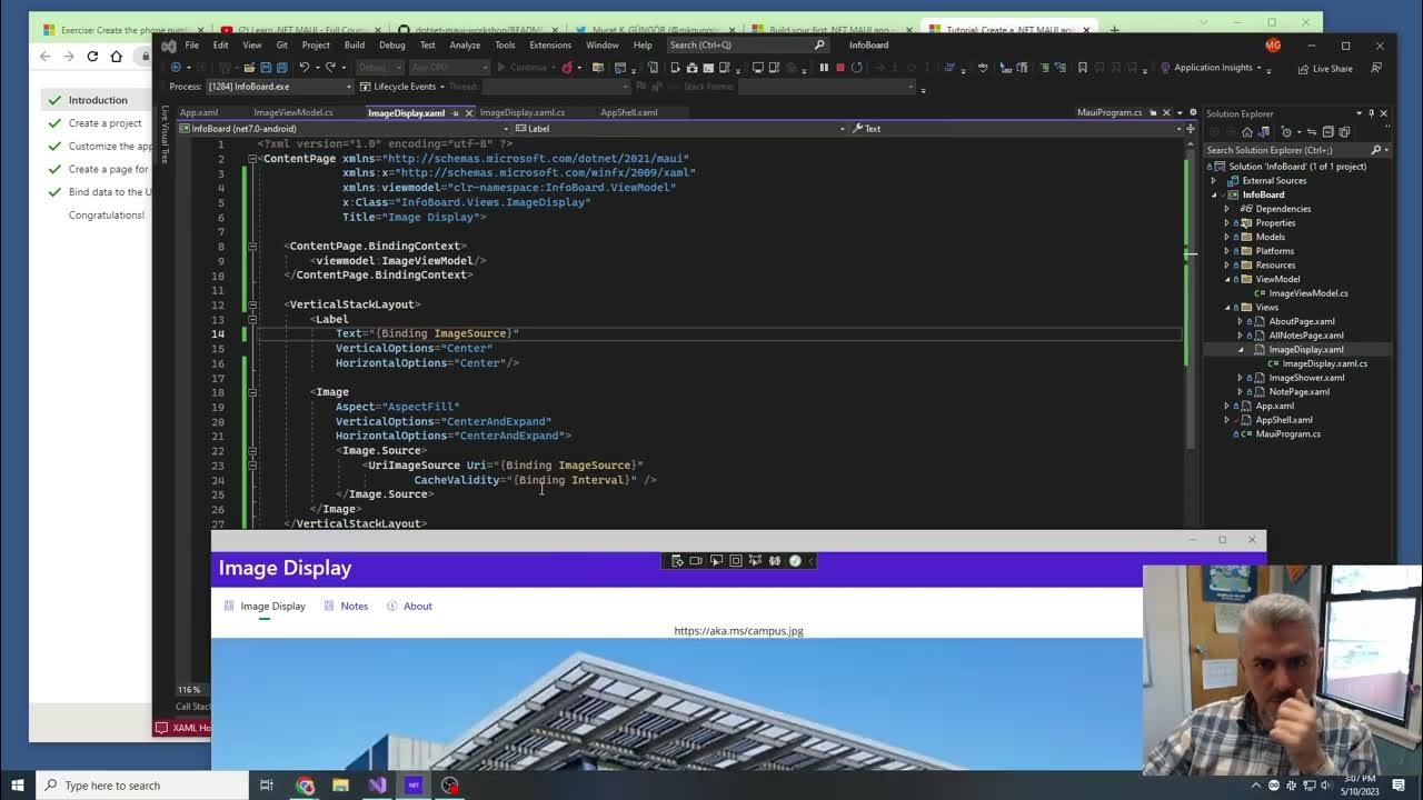 .NET MAUI Data Binding - YouTube
