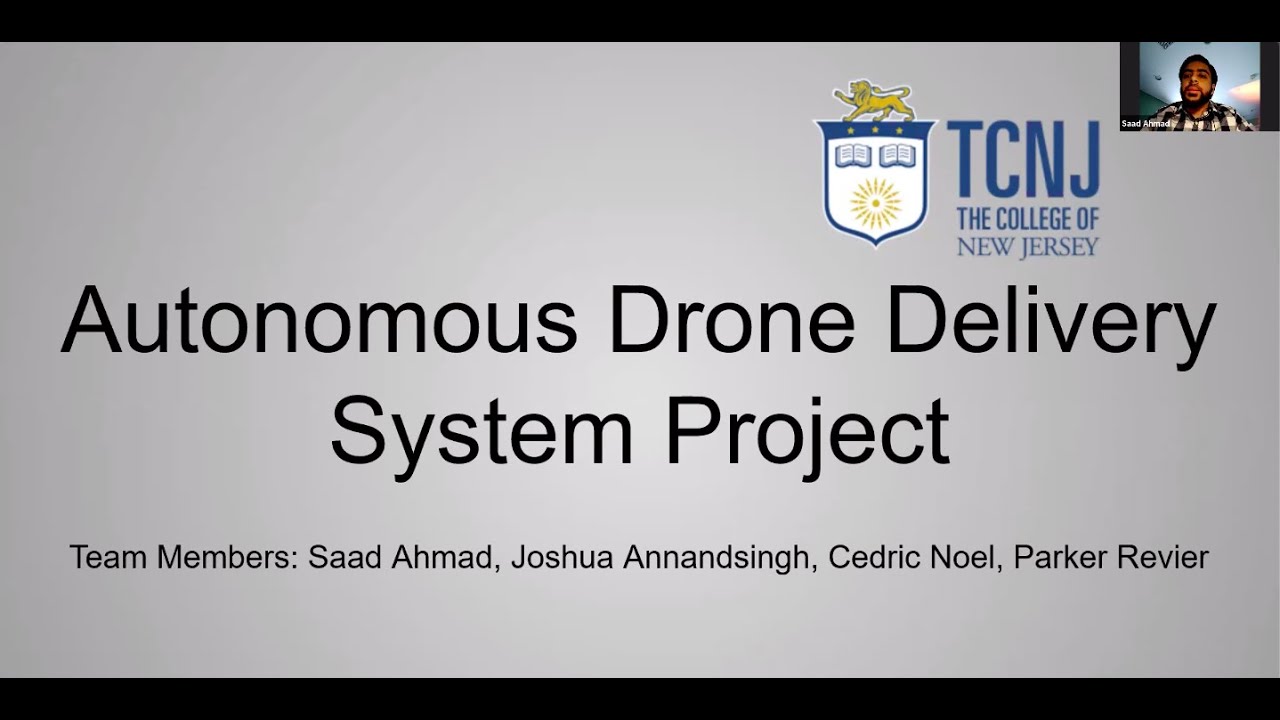 T-7 Autonomous Drone Delivery System Project - YouTube