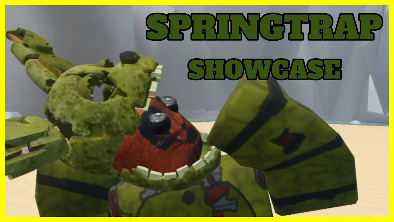 Springtrap (All Skin) SHOWCASE | MarvellousSmackdown - YouTube