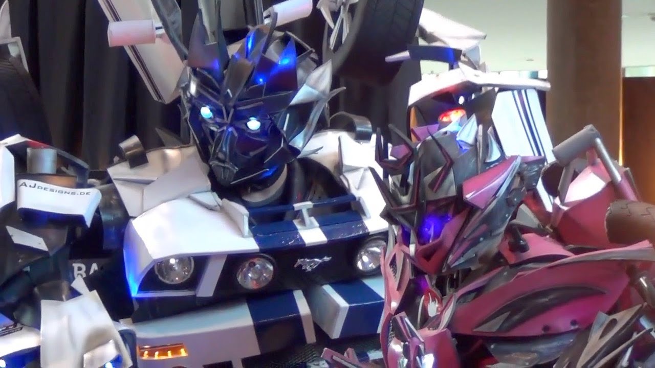 TRANSFORMERS COSPLAY (@ ComicCon 2018 in Stuttgart, Germany) - YouTube