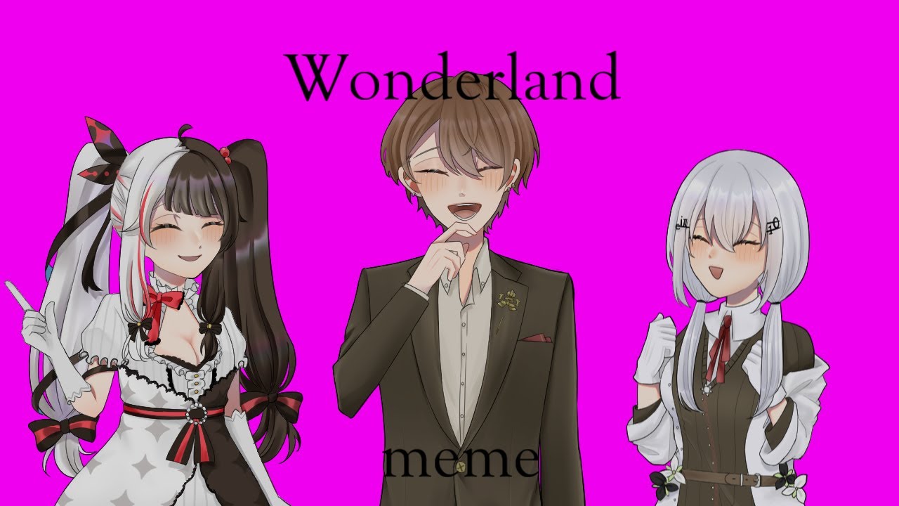 【手描きにじさんじ】w/o/n/d/e/r/l/a/n/d meme【SMC組】 - YouTube