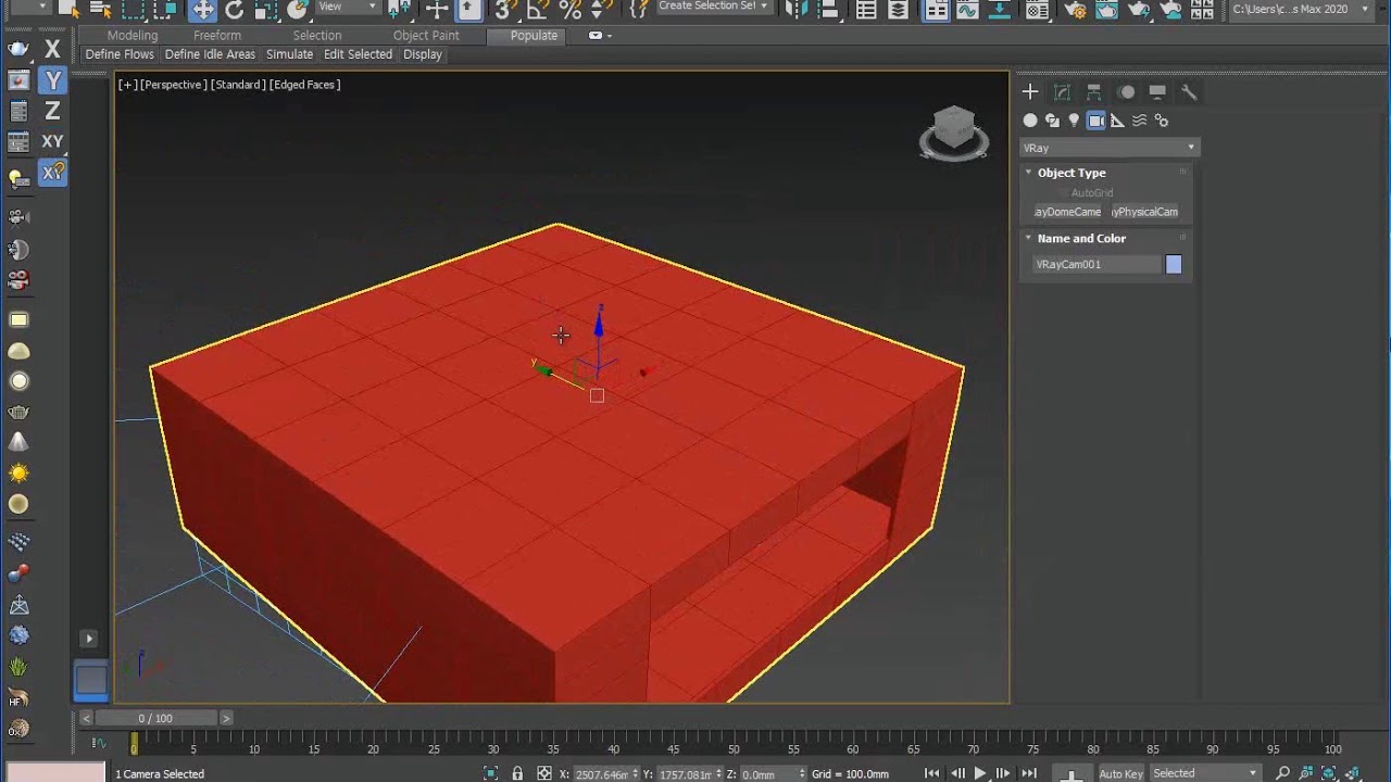 3d max 7강 (9주차 수업) - YouTube