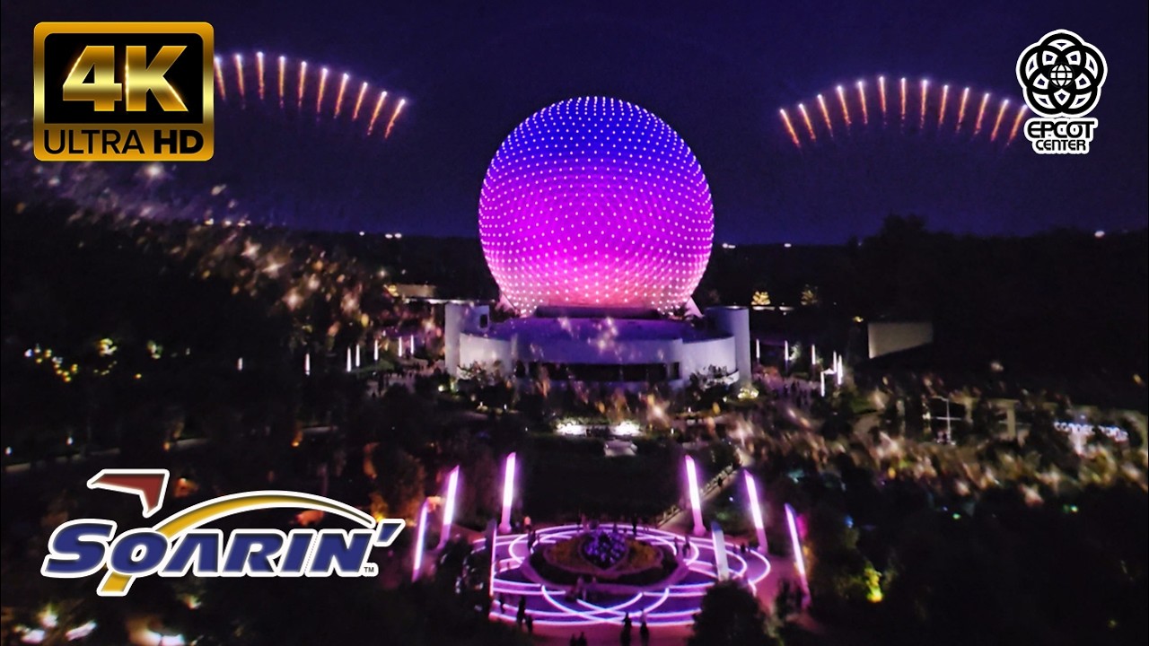 Soaring Full Ride Update in 4K - WDW Epcot - Dec 2024 - YouTube