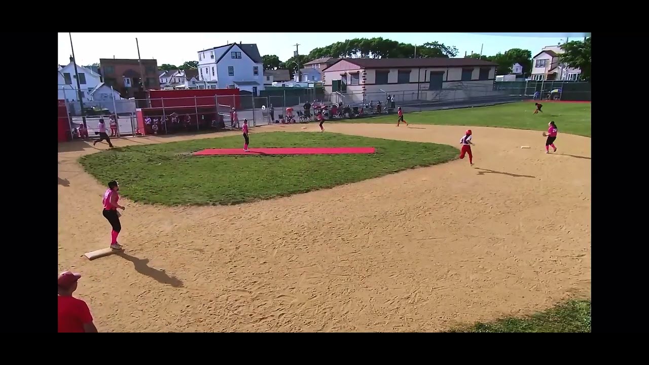 First Base stretch scoop - YouTube