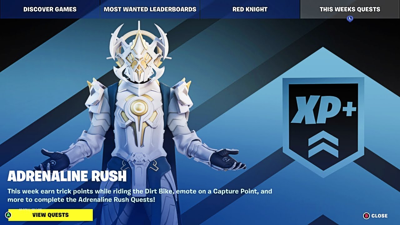 Fortnite Week 12 Adrenaline Rush Quests - YouTube