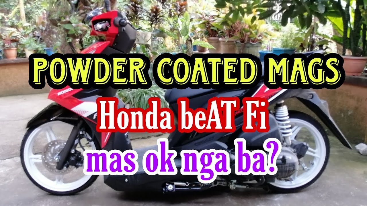 POWDER COAT SA MAGS NG HONDA BEAT Fi, mas ok nga ba? | Moto Vlog ...