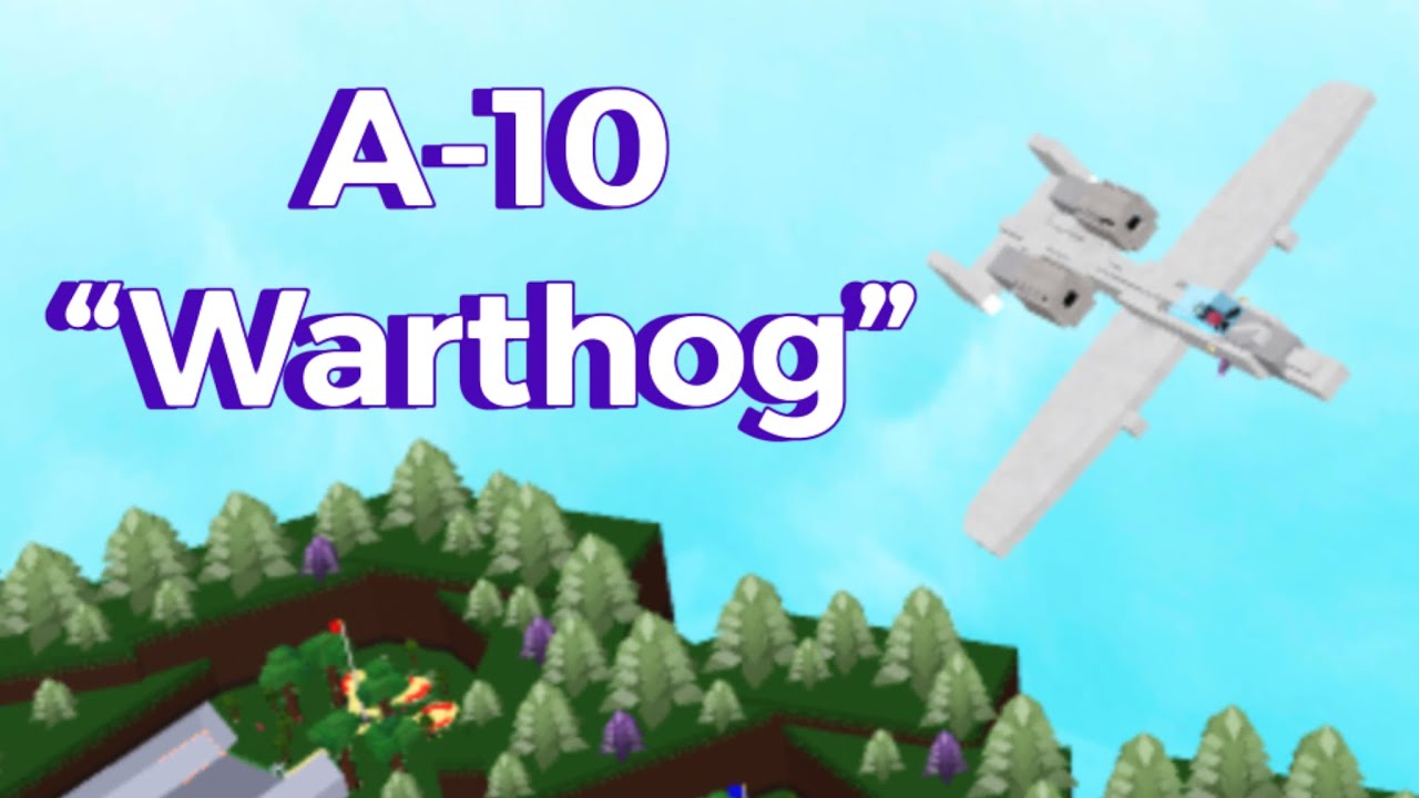[TUTORIAL] How to Build a A-10 Warthog in Build a Boat for Treasure ...