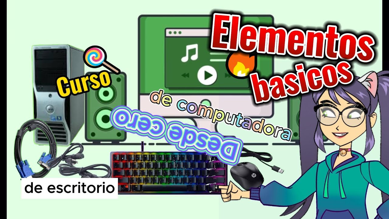 Elementos Básicos de una Computadora - YouTube