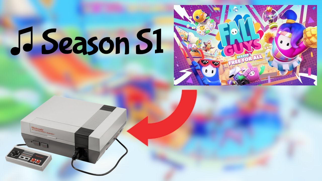 Fall Guys OST on 2A03 (NES) - Part 7/?: Free For All! (Season S1) - YouTube