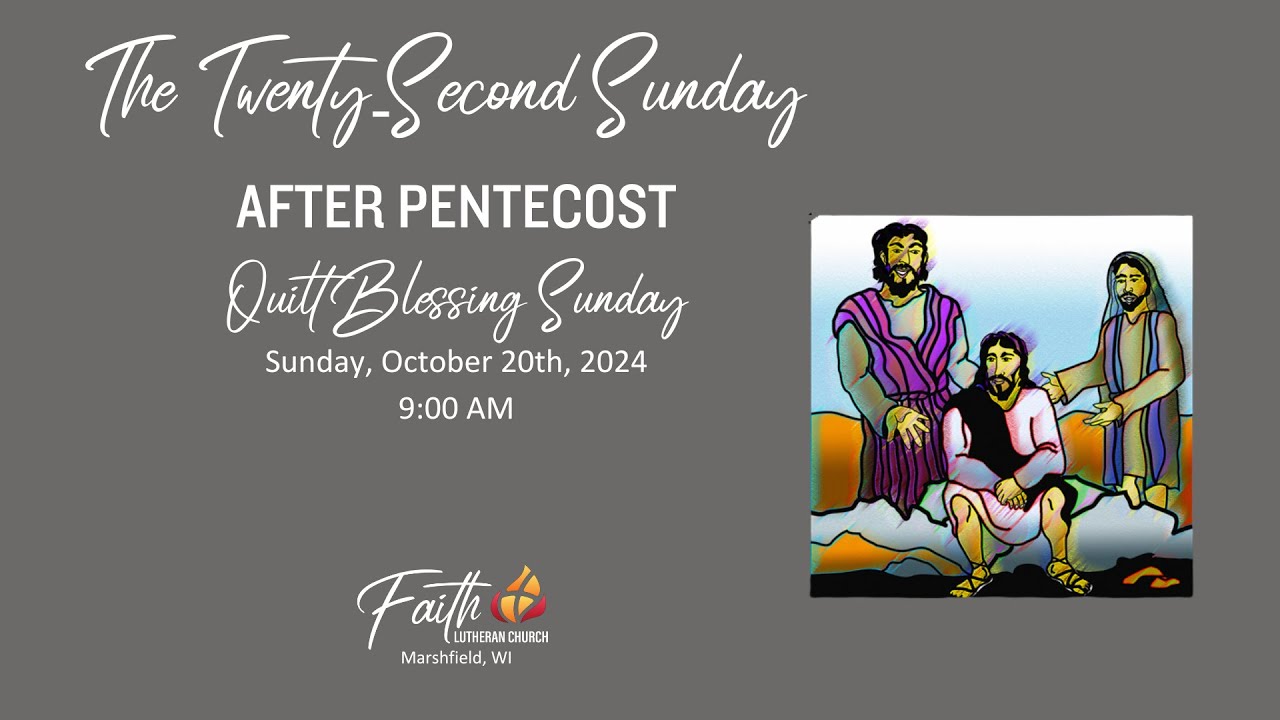 Sunday October 20, 2024 - YouTube