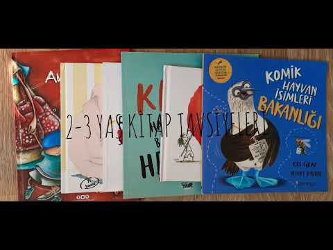 2 - 3 YAŞ KİTAP TAVSİYELERİ | EN İYİ COCUK KİTAPLARI