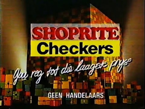 Shoprite Checkers Ou advertensie - YouTube