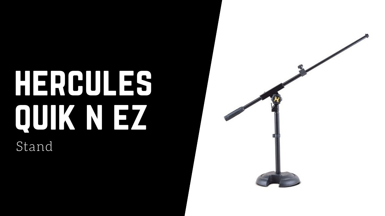 Hercules Stands Mic Boom Mic Stand MS120B | UNBOXING - YouTube