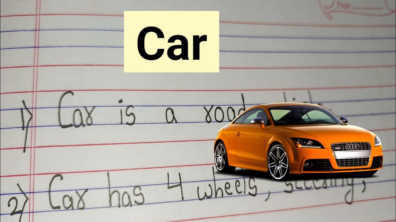 10 lines on Car / Essay on Car in english/ few sentences about Car ...