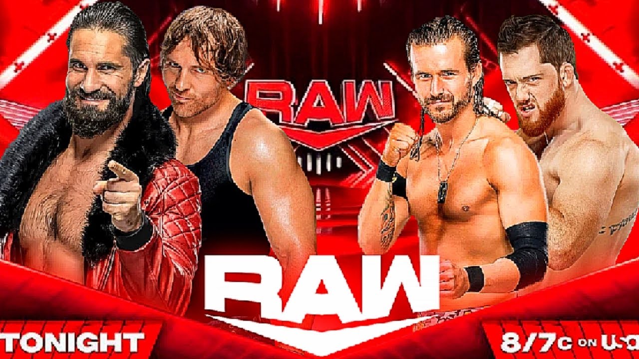 Dean ambrose and Seth Rollins vs Adam Cole and Kyle O'Reilly - YouTube