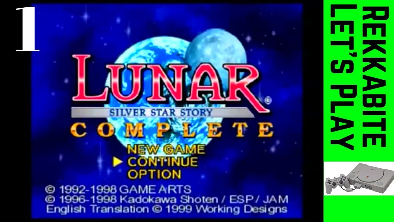 Part 1: Packaging and Beginning- Lunar Silver Star Story Complete ...