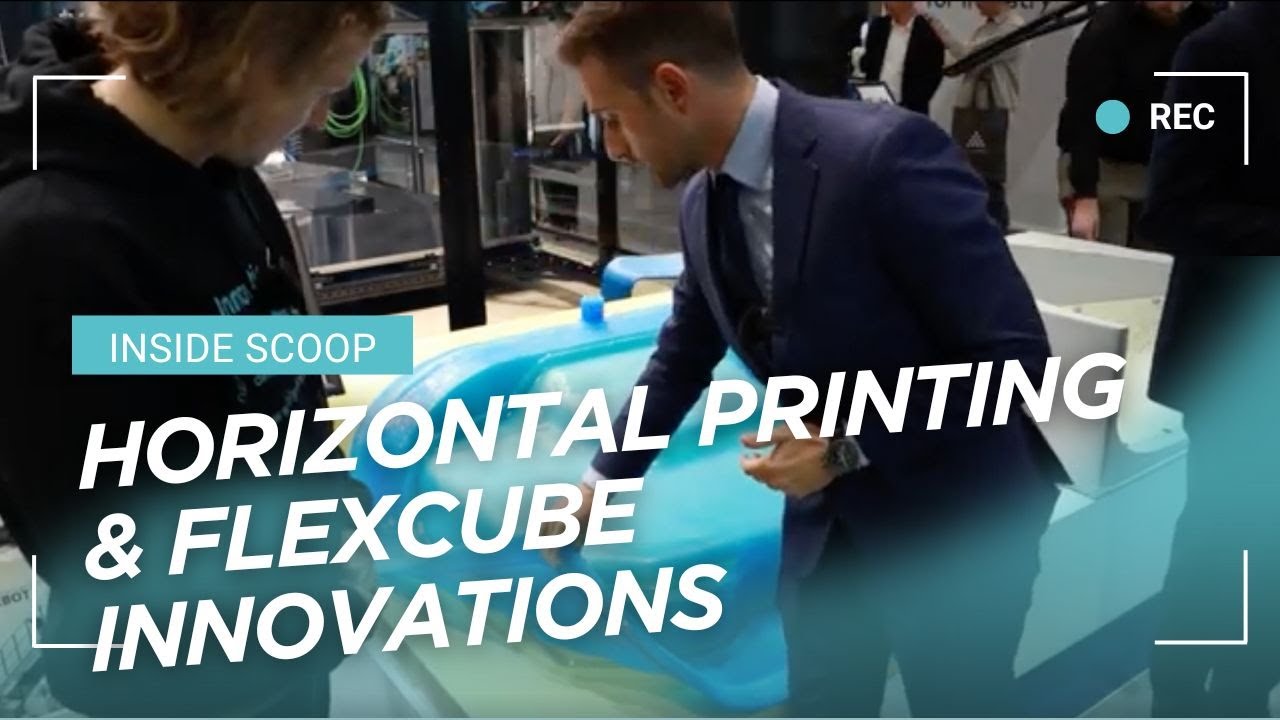 Polymaker & CEAD Unveil Horizontal Printing & FlexCube Innovations! - YouTube