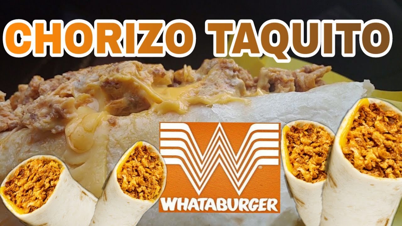 #whataburger #fastfood #mukbang Whataburger chorizo taquito breakfast ...