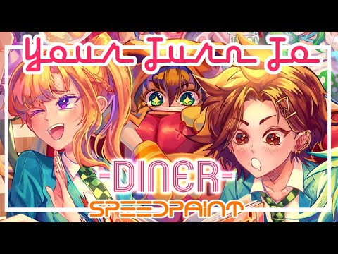 Your Turn to DINER ♡ YTTD Fanart ♡ SPEEDPAINT - YouTube