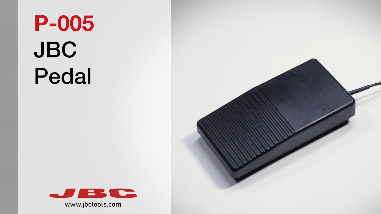 JBC PEDAL P-005 - YouTube