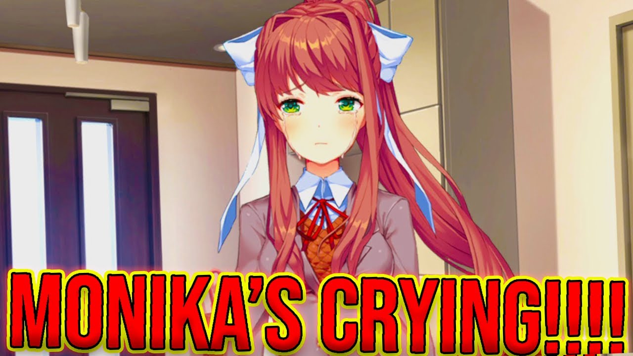 MONIKA'S CRYING!!!! | DDLC MODS | LOVE & SHYNESS PART 24 - YouTube