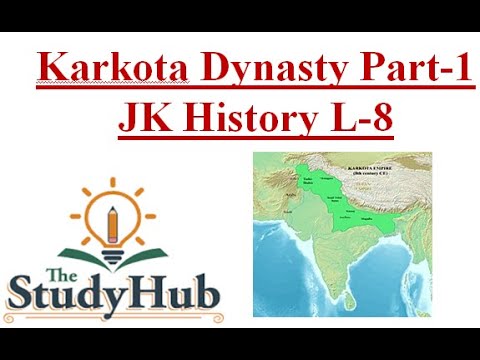 JK History L 8 Karkota Dynasty Part 1 - YouTube
