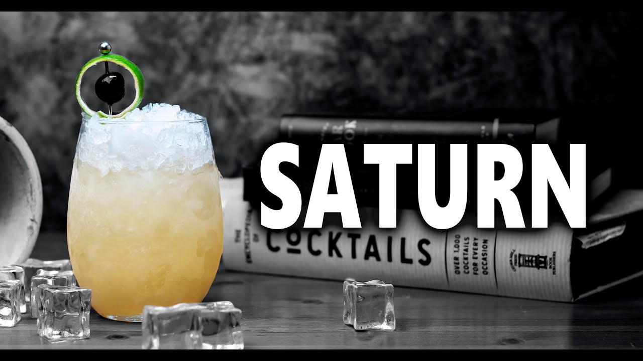 How To Make The Saturn Cocktail | Booze ON The Rocks - YouTube