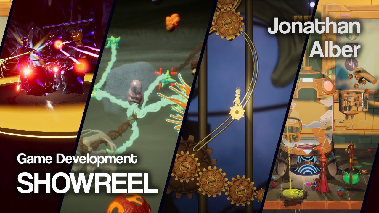 Game Development Showreel | Jonathan Alber - YouTube
