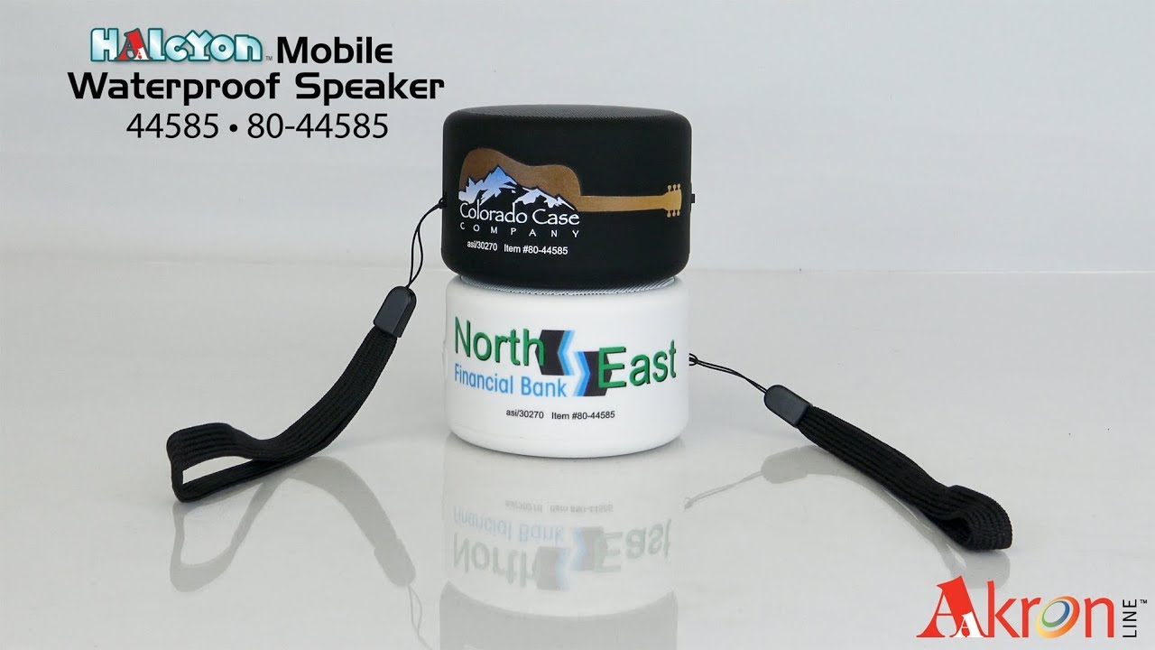Halcyon® Mobile Waterproof Speaker 44585 • 80-44585 - YouTube
