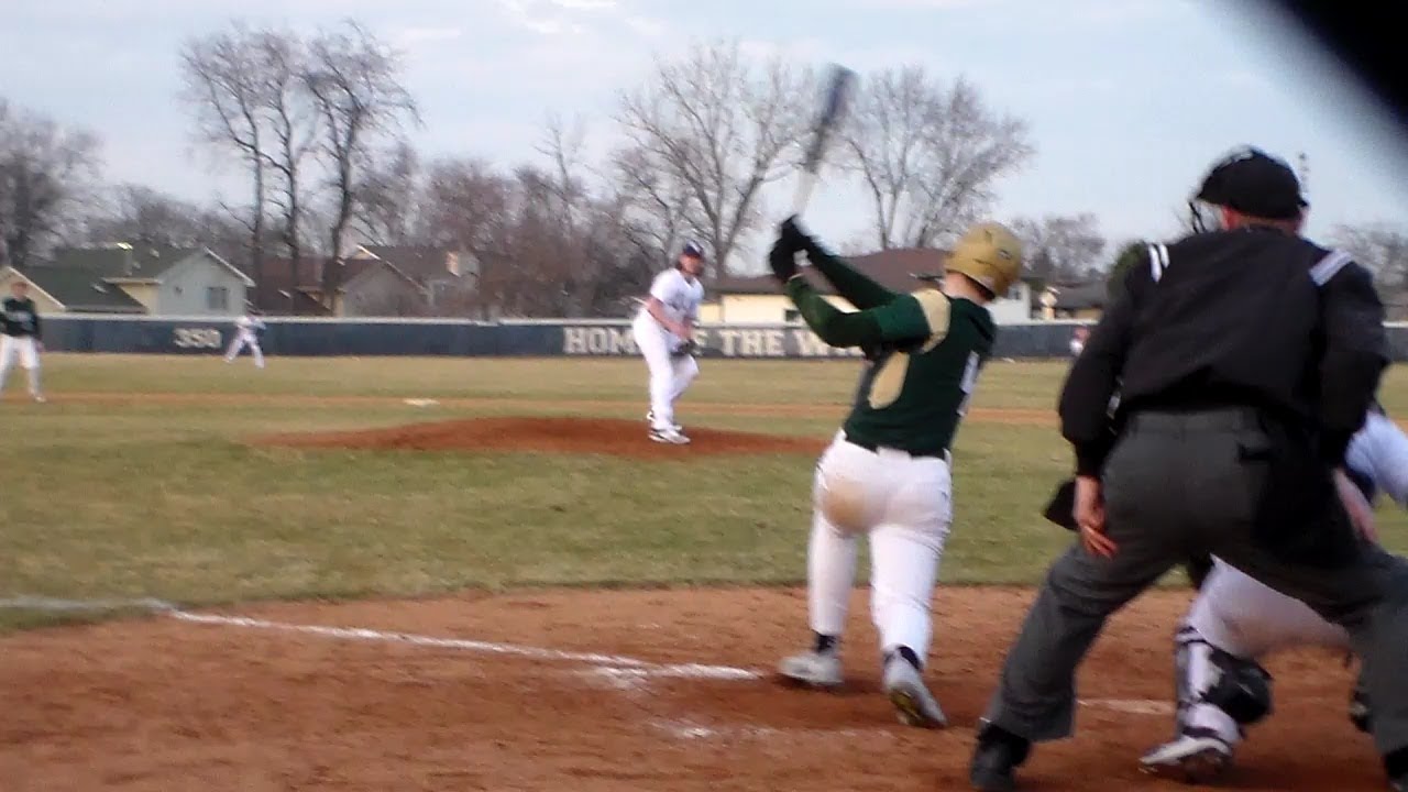 Jack Olson with 2 outs in last inning - YouTube