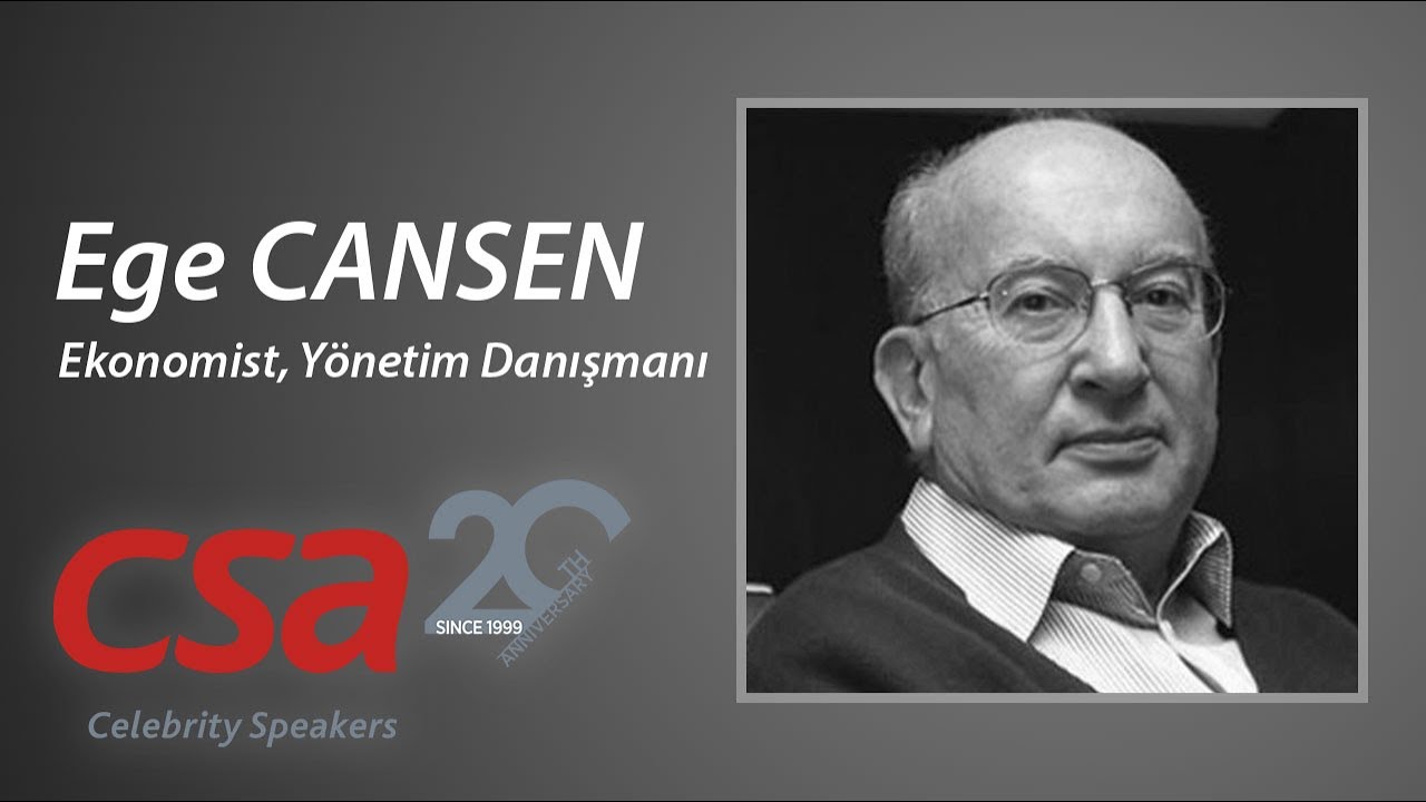 CSA Celebrity Speakers Turkey – Ege Cansen - YouTube