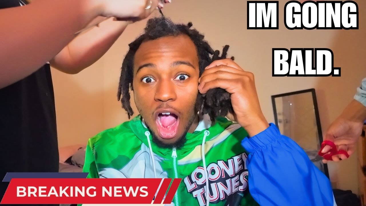 So I'm 20 and Balding... (GOODBYE LOCS) - YouTube