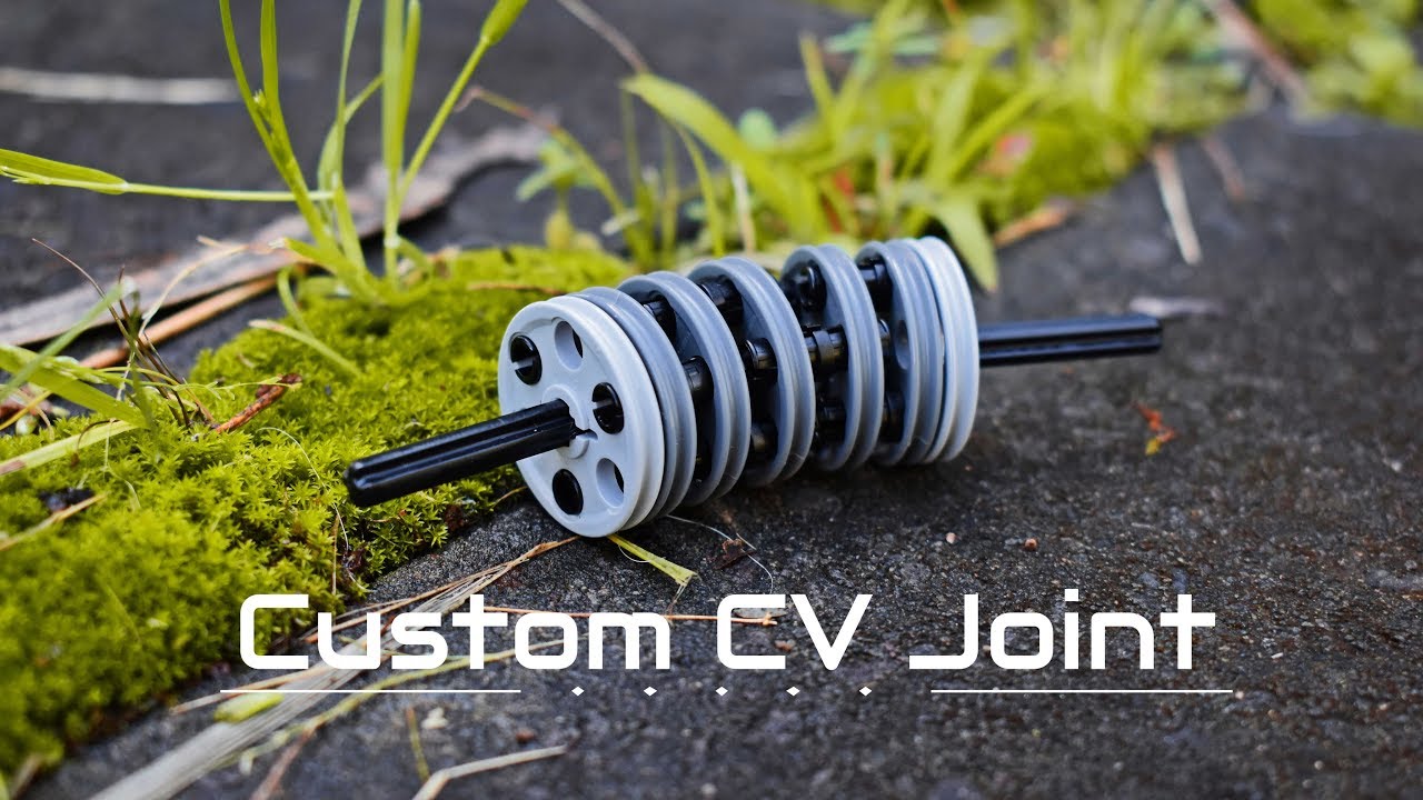Lego Technic Custom CV Joint/Driveshaft - Heavy Duty - YouTube