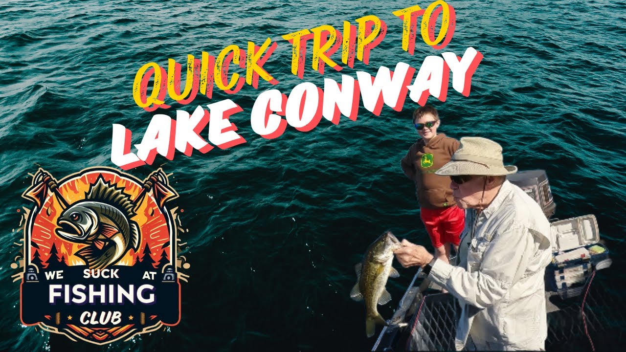Quick trip to Lake Conway with Mr. Ken!! - YouTube
