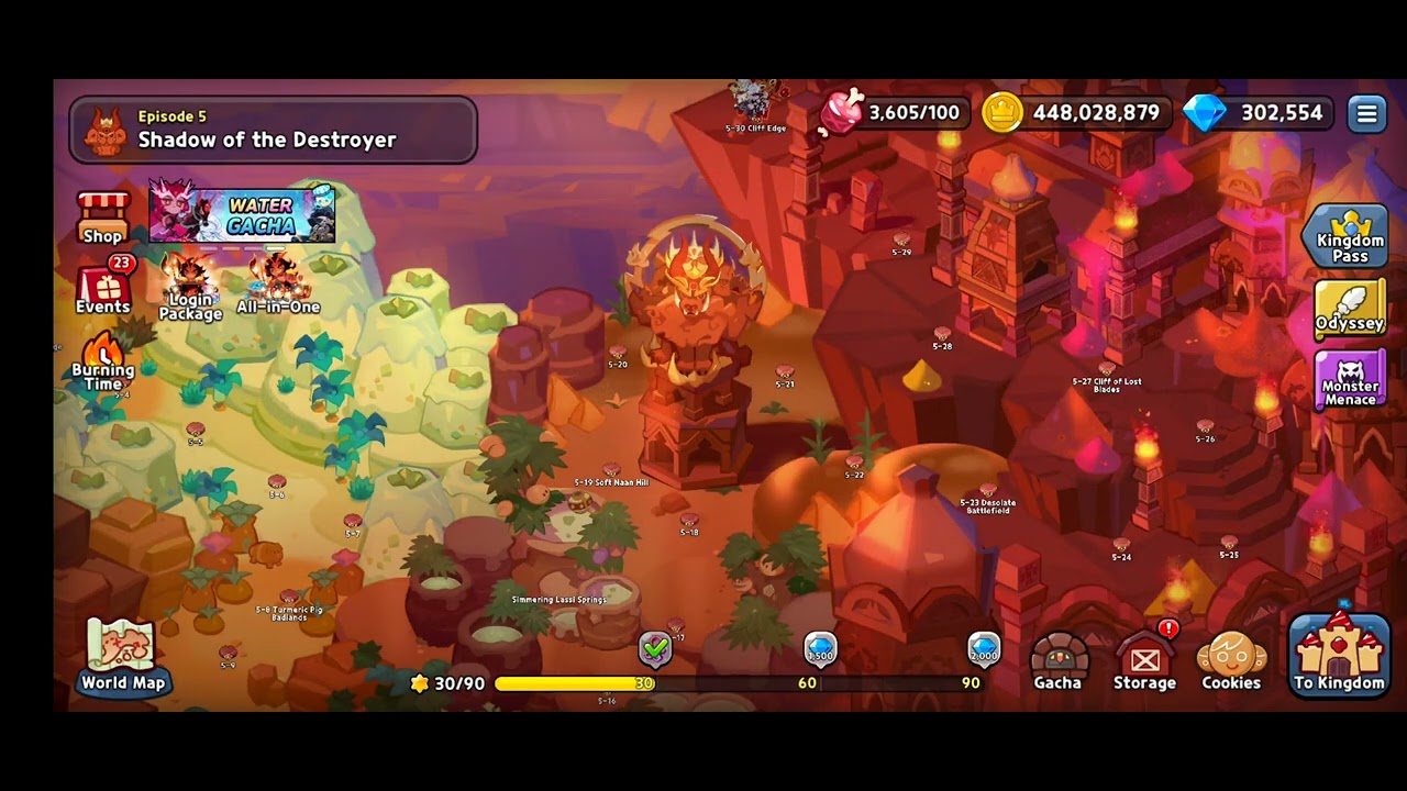 1 Hour 'Beast Yeast World Map Ep 5 Shadow of the Destroyer' Music Soundtrack OST Cookie Run ...