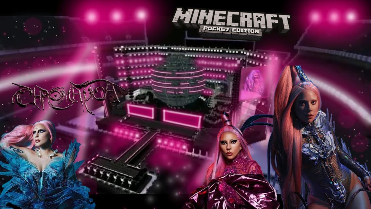 Lady Gaga - The Chromatica Ball Tour Minecraft - YouTube