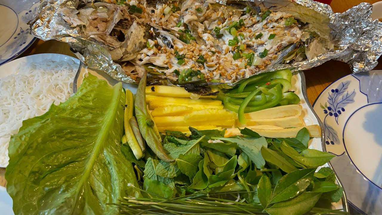 Cuộc sống Mỹ CÁ HANH NƯỚNG LÁ SEN (sheephead bbq) - YouTube
