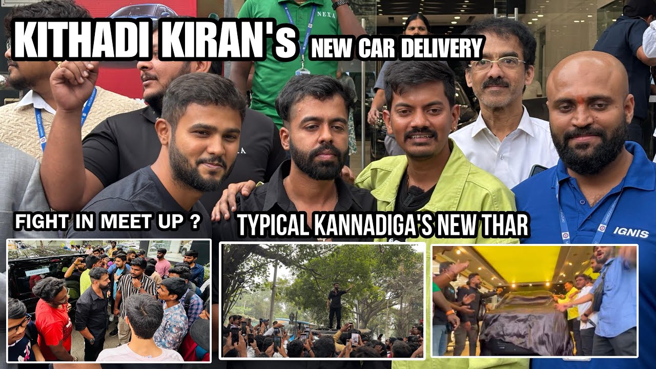 Kithadi Kiran New Car delivery | Typical kannadiga | New car Thar ...
