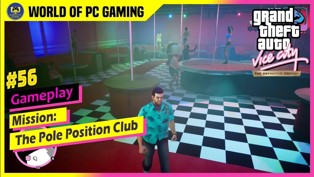 56 The Pole Position Club | GTA The Definitive Edition Vice City Gameplay Walkthrough Guide # ...