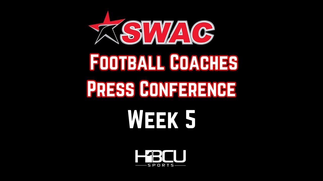 2025 SWAC Football Press Conference - (Week 5) - YouTube